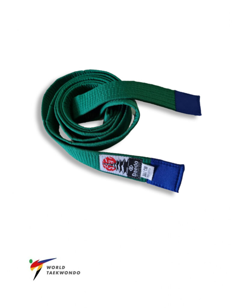 Cinturón Verde punta Azul Daedo – The Master SpA